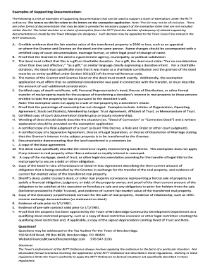 Fillable Online Examples of Supporting Documentation: Fax Email Print ...