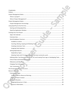Fillable Online Project Management Terminology Fax Email Print - pdfFiller