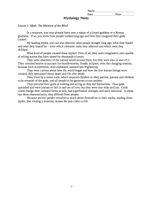 68+ Free Editable Mythology Templates in MS Word [DOC] | pdfFiller