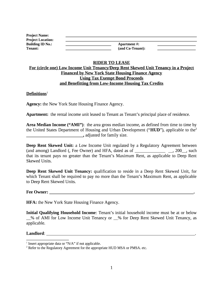 Tenant:(and Co-Tenant): Doc Template | pdfFiller