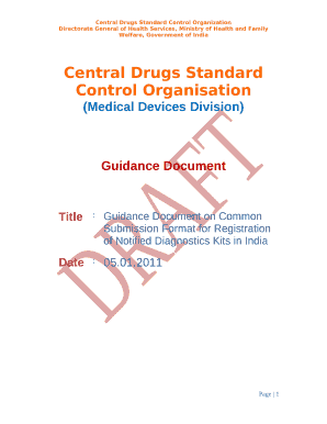 (Medical Devices Division) Doc Template | pdfFiller