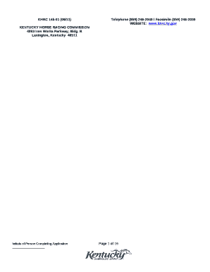 Horse Racing Document Catalog | pdfFiller