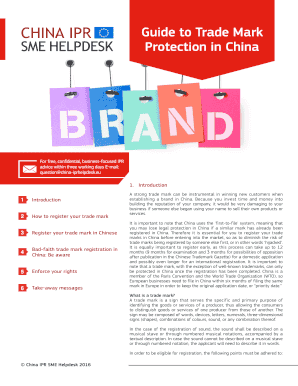 Fillable Online Guide to Trade Mark Fax Email Print - pdfFiller
