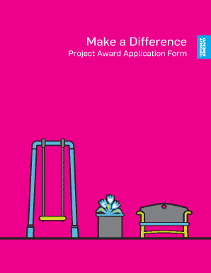 Fillable Online Project Award Fax Email Print - pdfFiller