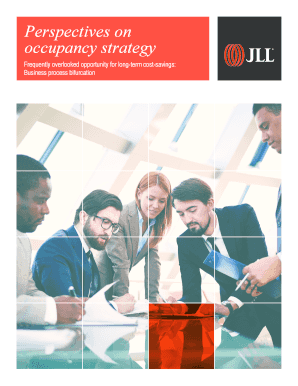 Fillable Online occupancy strategy Fax Email Print - pdfFiller