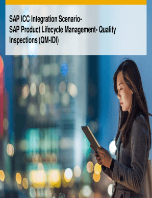 Fillable Online SAP ICC Integration ScenarioIntroduction Fax Email ...