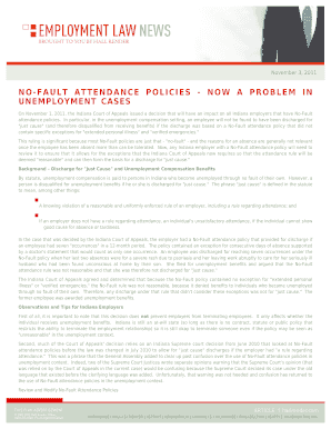 Fillable Online NO-FAULT ATTENDANCE POLICIES - NOW A PROBLEM IN Fax ...