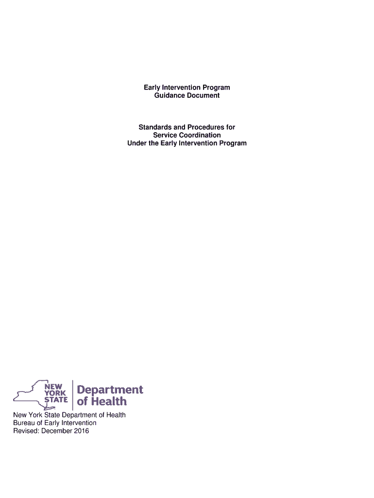 Fillable Online Under the Early Intervention Program Fax Email Print ...