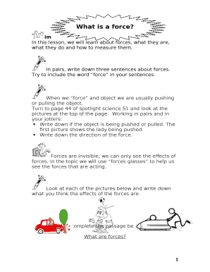 What is a force Doc Template | pdfFiller