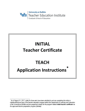 Fillable Online Teacher Certificate Fax Email Print - pdfFiller