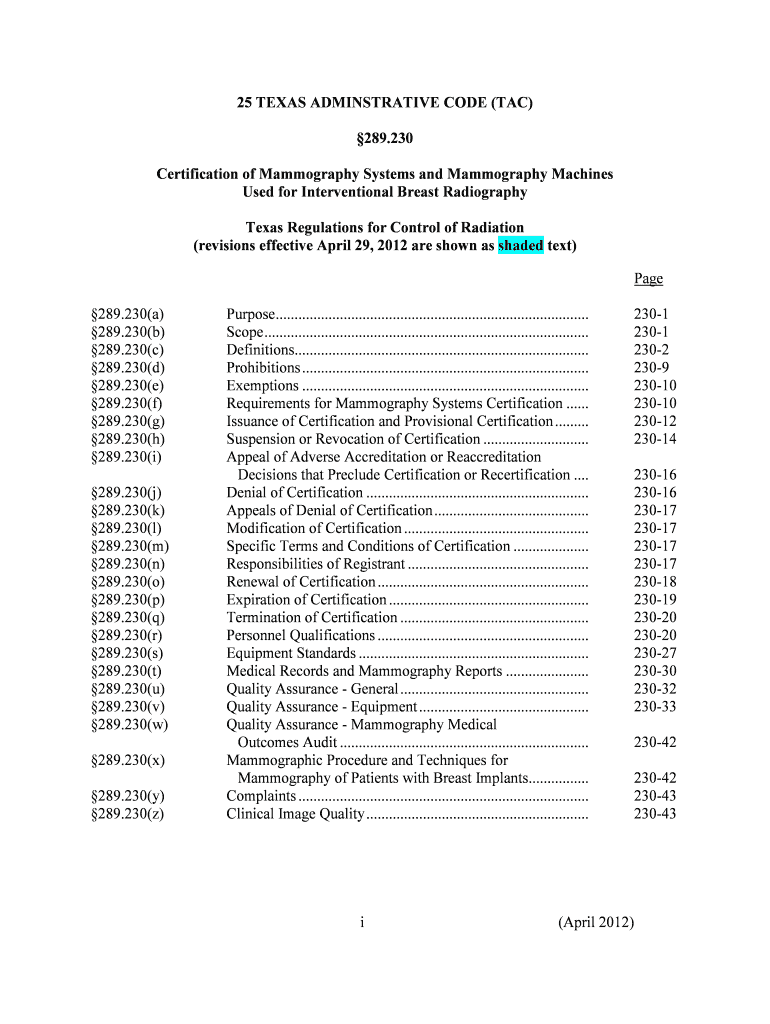 Fillable Online 25 TEXAS ADMINSTRATIVE CODE (TAC) Fax Email Print - pdfFiller