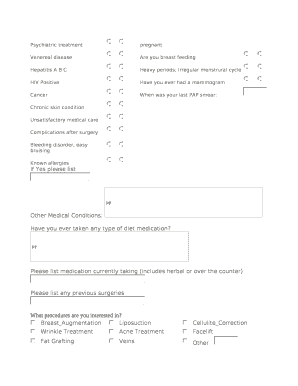 Patient Ination Questionnaire: Doc Template | pdfFiller