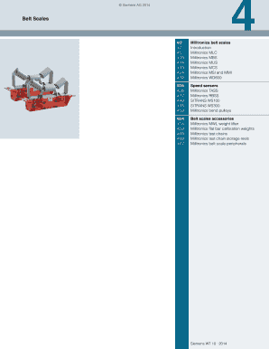 Fillable Online Belt Scales Fax Email Print - pdfFiller