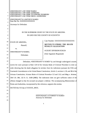 Death Penalty Document Catalog | pdfFiller