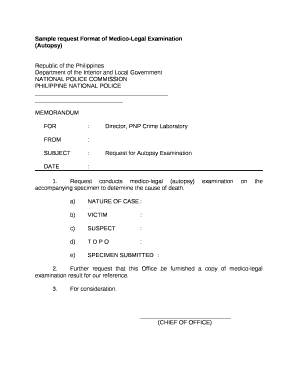 (Autopsy) Doc Template | pdfFiller