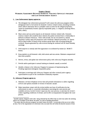 Sample Draft Doc Template | pdfFiller