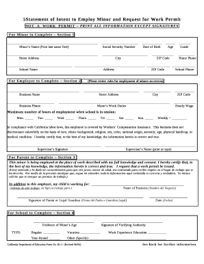 5Statement of Intent to Employ Minor and Request for Work Permit - www2 ...