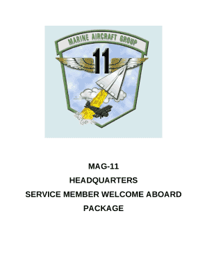MAG-11 Doc Template | pdfFiller
