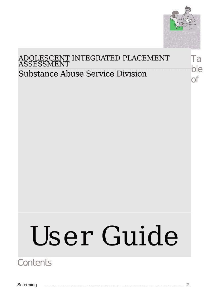 Conducting the Screening Doc Template | pdfFiller