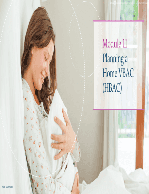 Fillable Online Home VBAC Fax Email Print - pdfFiller