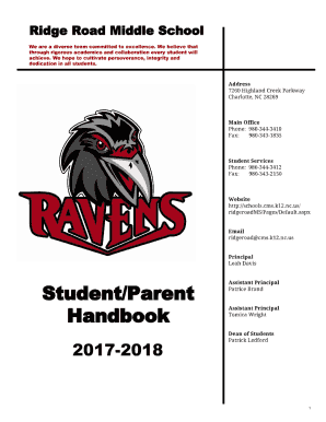 Fillable Online Welcome to Ridge Road Middle School Fax Email Print ...