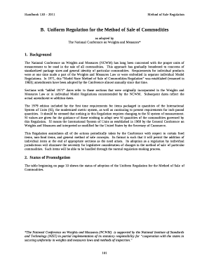 The National Conference on Weights and Measures (NCWM) has long been ...