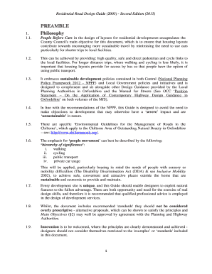 Fillable Online Residential Road Design Guide (2003) - Second Edition ...