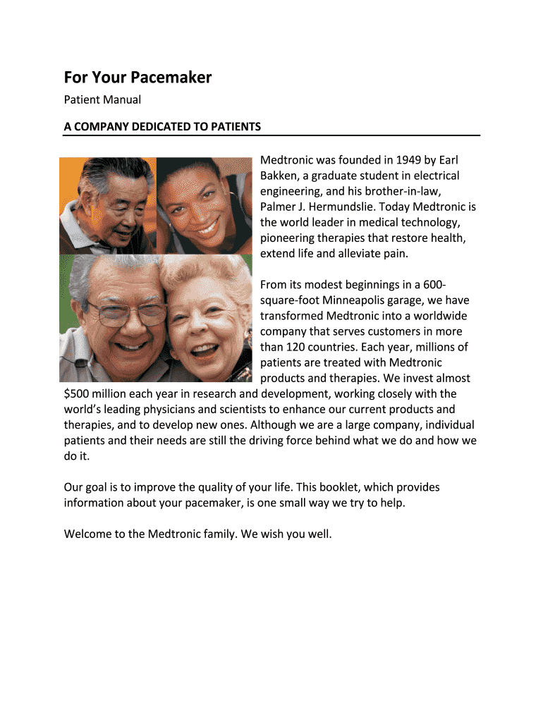 Fillable Online For Your Pacemaker Fax Email Print - pdfFiller