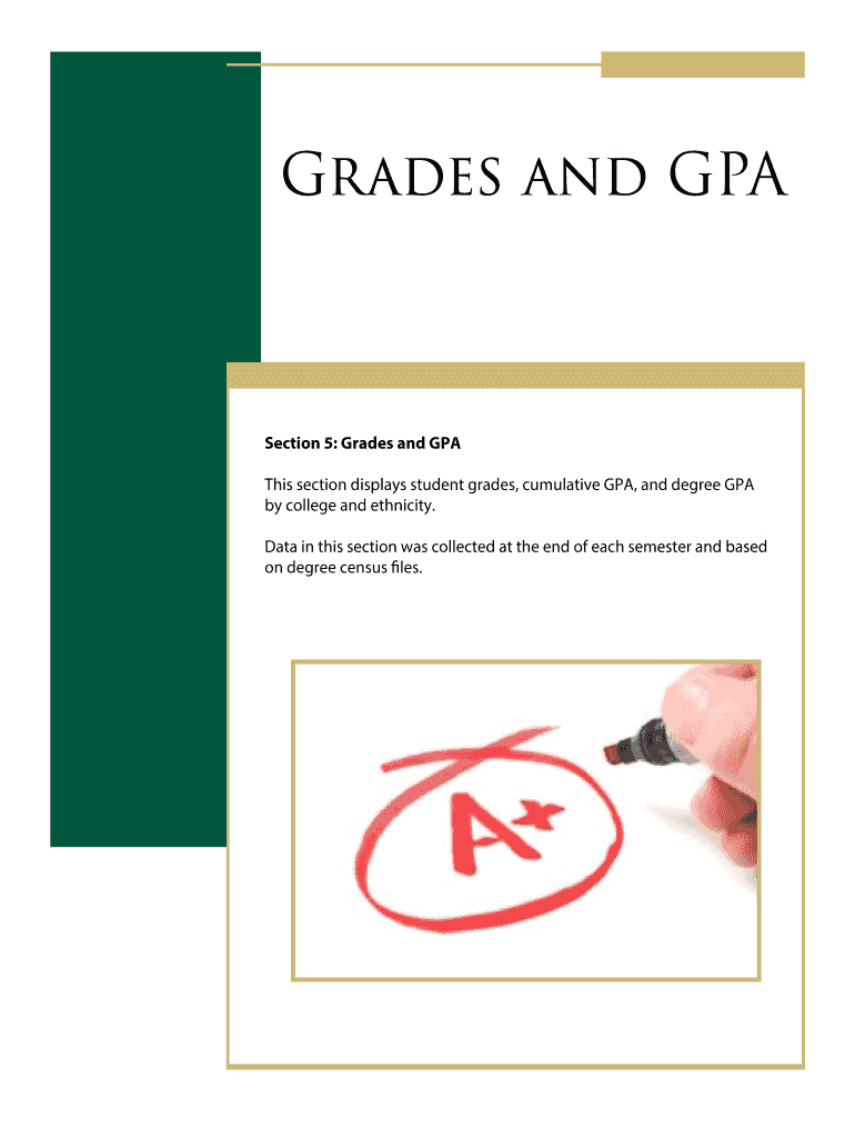 Fillable Online Grades and GPA Fax Email Print - pdfFiller