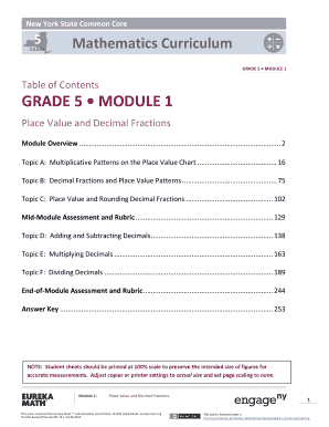 Fillable Online Place Value and Decimal Fractions Fax Email Print ...