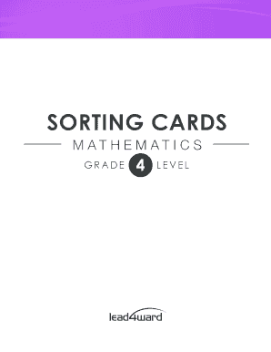 Fillable Online The TEKS Sorting Cards place the language of the TEKS ...