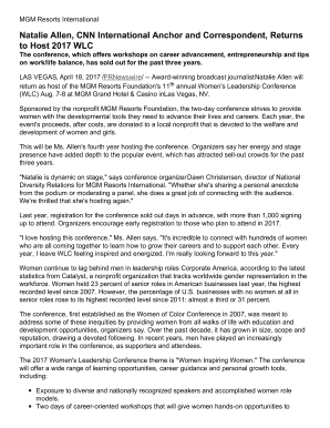 Fillable Online Natalie Allen, CNN International Anchor and ...