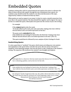 Fillable Online Embedded Quotes Fax Email Print - pdfFiller