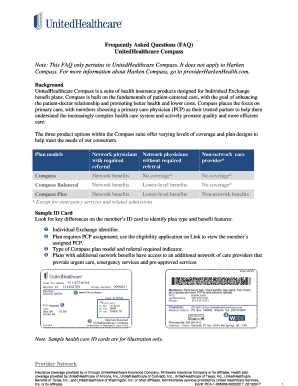 Fillable Online UnitedHealthcare Compass Fax Email Print - pdfFiller