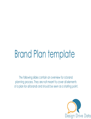 Fillable Online Brand Plan template Fax Email Print - pdfFiller