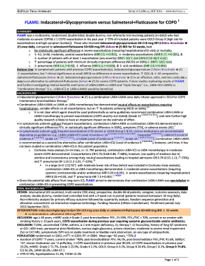 Fillable Online RXFILES TRIAL SUMMARY Fax Email Print - pdfFiller