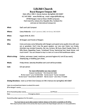 Fillable Online Life360 Church Fax Email Print - pdfFiller