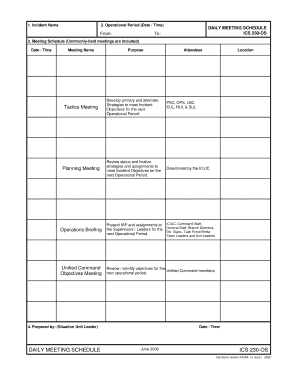 Fillable Online ICS 230-OS Fax Email Print - pdfFiller
