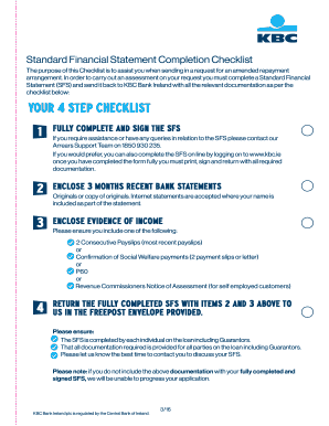Fillable Online Statement (SFS) Fax Email Print - pdfFiller