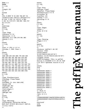 Fillable Online /Type /Font Fax Email Print - pdfFiller