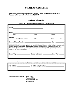 Vehicle Consent Form - Fill Online, Printable, Fillable, Blank | pdfFiller