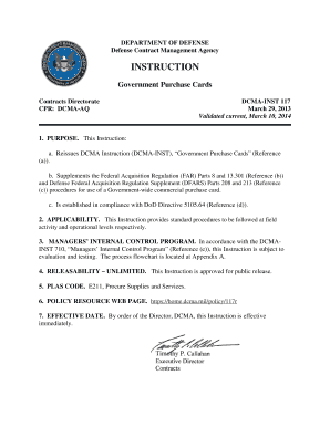 Fillable Online Government Purchase Cards Fax Email Print - pdfFiller