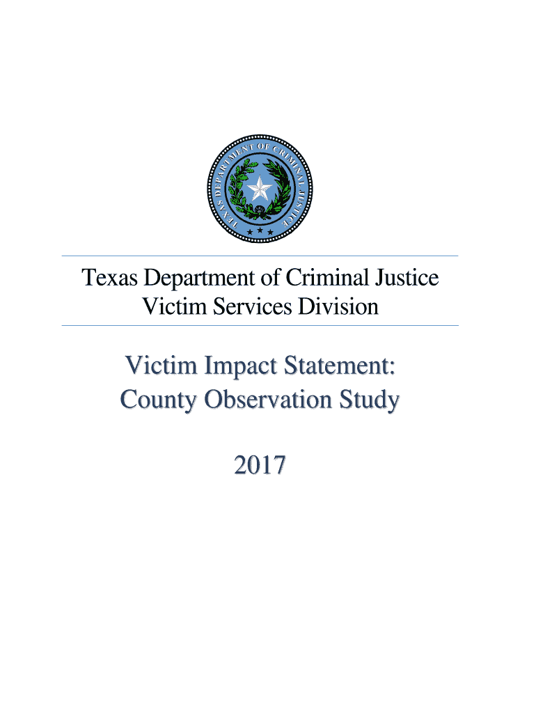 Fillable Online Victim Impact Statement: Fax Email Print - pdfFiller