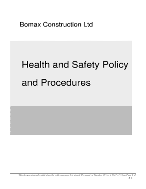 Fillable Online Bomax Construction Ltd Fax Email Print - pdfFiller