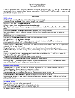Fillable Online Energy Information Software Fax Email Print - pdfFiller