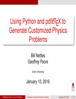Fillable Online Using Python and pdfLATEX to Fax Email Print - pdfFiller