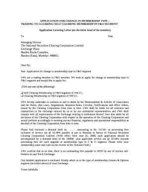 APPLICATION FOR CHANGE IN MEMBERSHIP TYPE Doc Template | pdfFiller