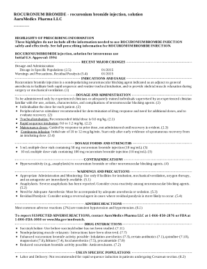 Fillable Online BROMIDE - bromide injection, s olution Fax Email Print ...