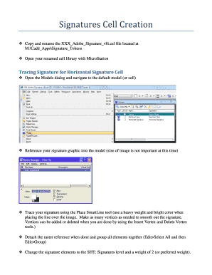 Fillable Online Signatures Cell Creation Fax Email Print - pdfFiller