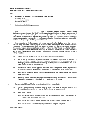 OCBC BUSINESS ACCOUNTS Doc Template | pdfFiller